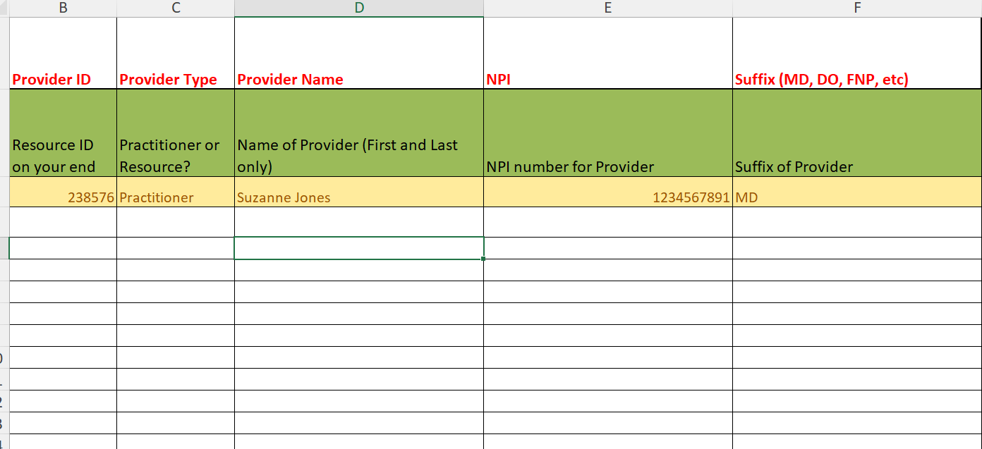 How to Fill out a DCW (Data Collection Workbook) – InQuicker Support